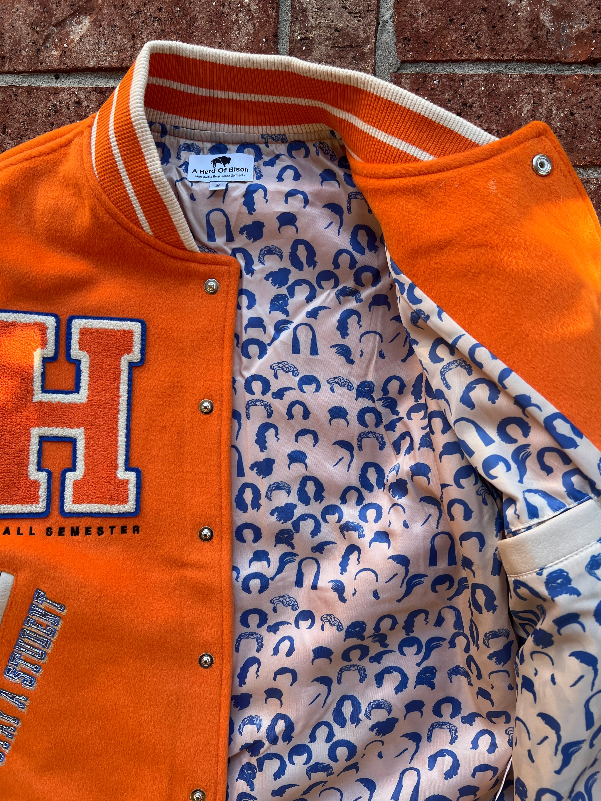 BISON X Trinidad James Hommewrk Varsity Jacket – A Herd of Bison